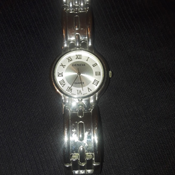 Geneva | Accessories | Geneva Quartz Stainless Steel Watch | Poshmark
